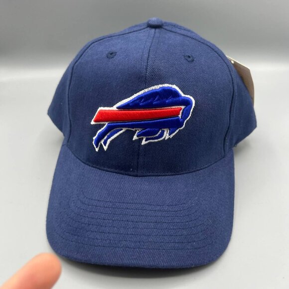 NFL | Accessories | Buffalo Bills Hat Men Blue Embroidered Logo Nfl ...